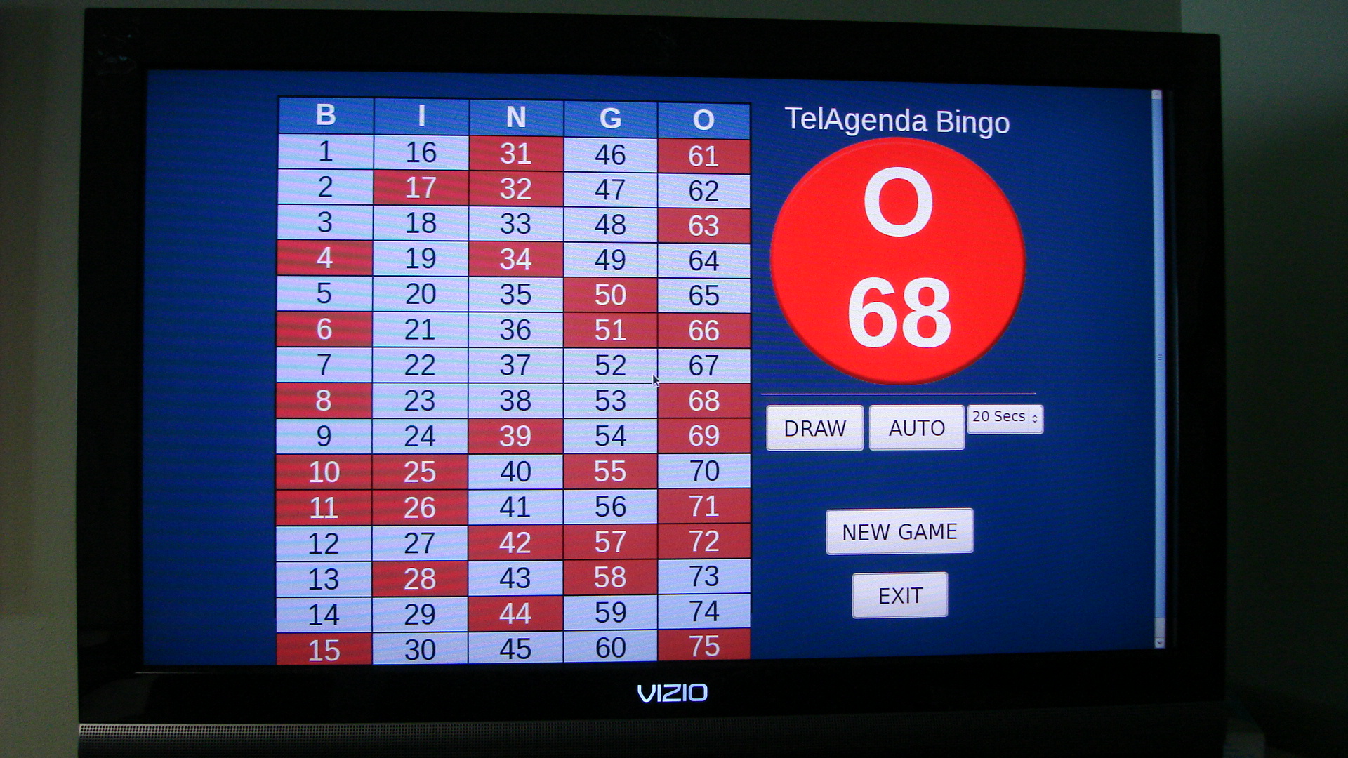 Sea Bay Game Company - P900 TelAgenda Digital Calendar/Message Display ...